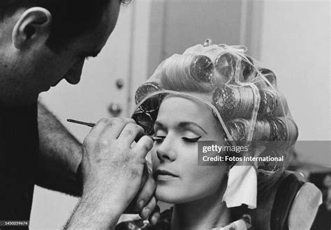 American Actress And Singer Connie Stevens Her Eyes Closed As An News Photo Getty Images