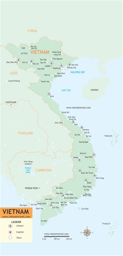 Vietnam Tourist Maps Vietnam Travel