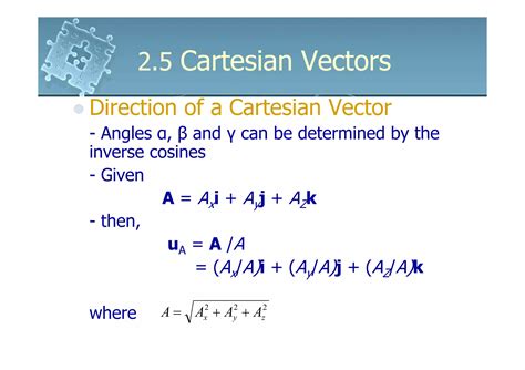 6161103 25 Cartesian Vectors Pdf