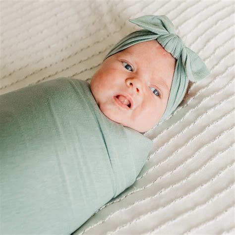 Knit Swaddle Blanket Briar Copper Pearl