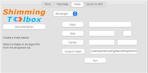 Bug When Using Fsleyes Plugin Dropdown On Mask Tab · Issue 243 · Shimming Toolboxshimming
