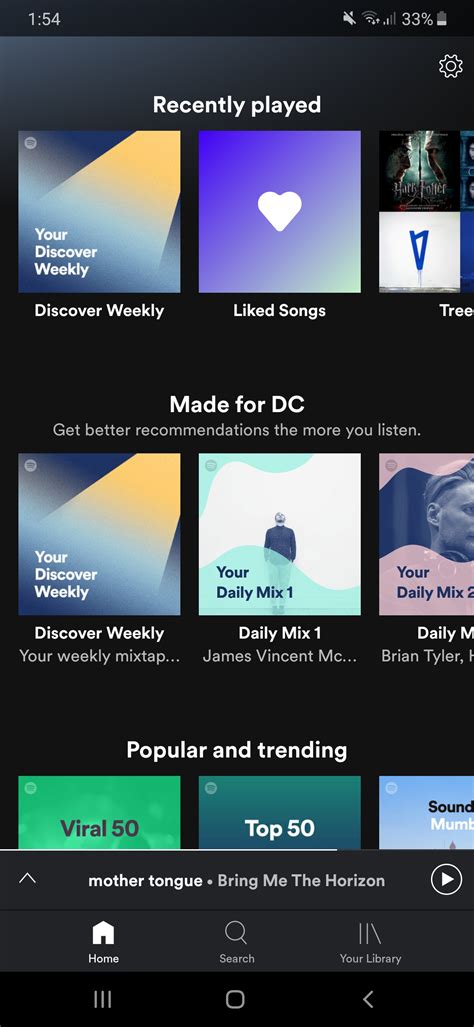 Blank Home Page The Spotify Community
