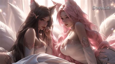 P03f8 Ahri X Ahri By Namakxin On Deviantart