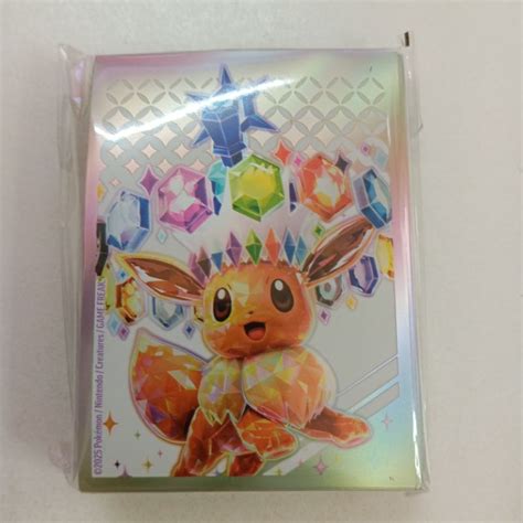 Pokemon Tcg Eevee Sleeve Prismatic Evolution Etb Shopee Malaysia
