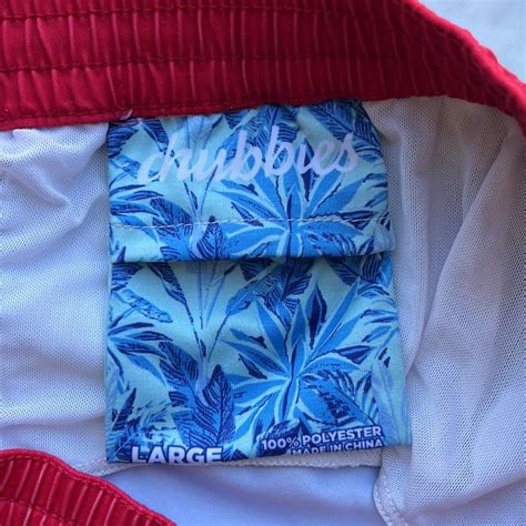 Chubbies Navy With Red And White Stripe Gem