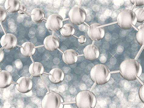 Molecule Structure Stock Illustration Illustration Of Shiny 82084436