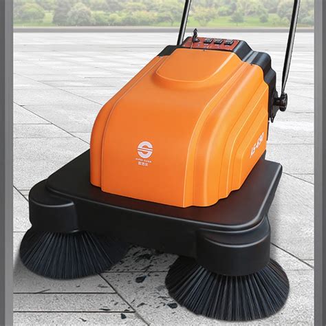 Automatic Hand Push Floor Cleaning Sweeper For Commercial Factory