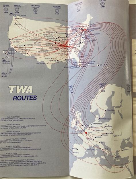 Twa Route Map