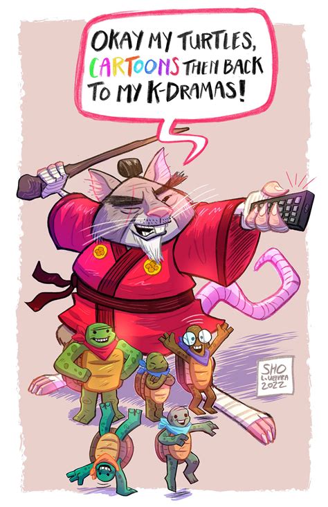 Master Splinter Of The Teenage Mutant Ninja Turtles Behance