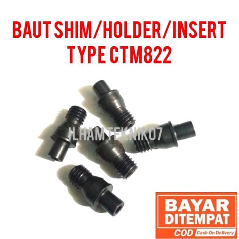 Jual Baut Shim Bubut Baut Holder Bubut Baut Insert Bubut Type Ctm822 Baut Pisau Bubut Baut Pahat