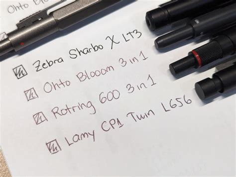 Small Collection Of Slim Multipens Rpens