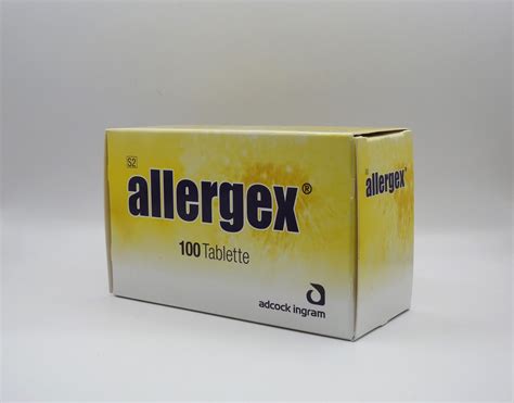 Allergex 4mg Tablet X 100 Speedrx