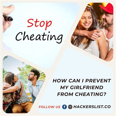 How Can I Prevent My Girlfriend From Cheating
