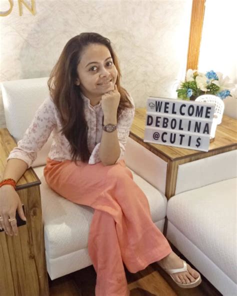 Devoleena Bhattacharjee Feet