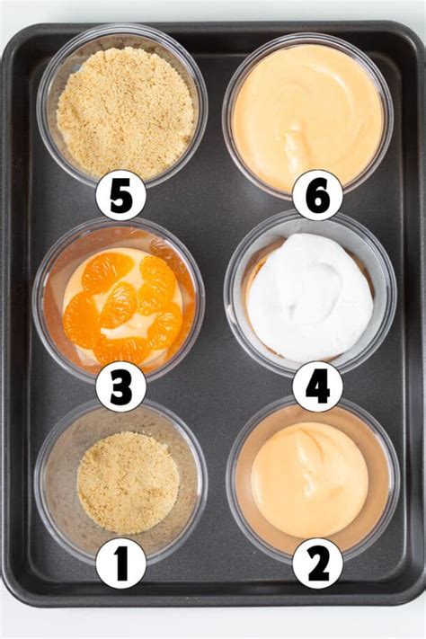 Creamsicle Cups Cookie Dough And Oven Mitt