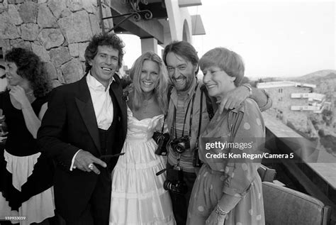 Keith Richards Of The Rolling Stones And Patti Hansen Are News Photo