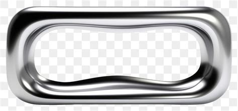 Chrome Material Rectangle Shape Images Free Photos Png Stickers