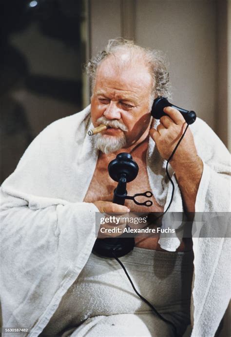 Actor Burl Ives In A Scene Of The Film The Spiral Road At Suriname
