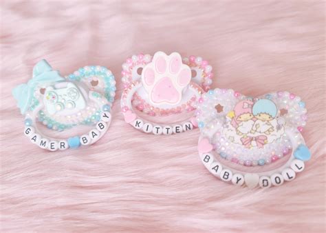 Slot For Custom Pacifier Kawaii Bdsm
