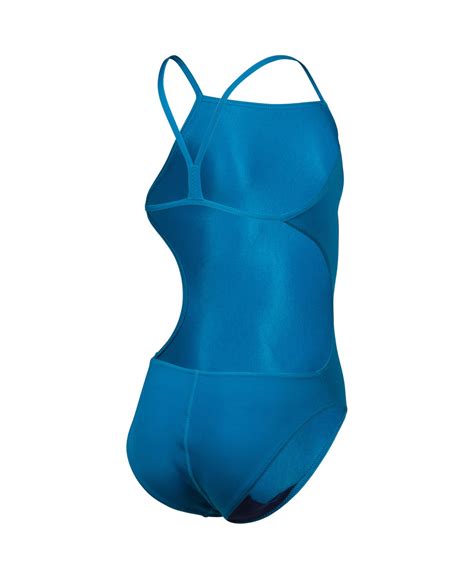 Girls Team Swimsuit Challenge Solid Blue Cosmo Not Normal Swimwear