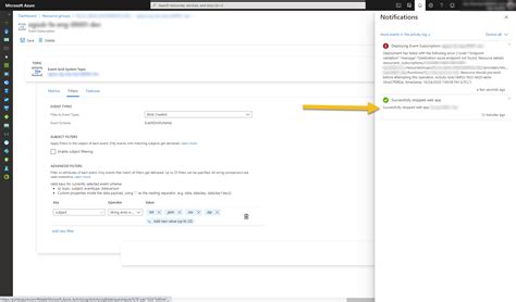 Python Resource Should Pre Exist Error When Adding Advanced Filters To EventGrid