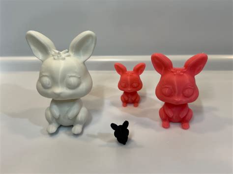Cute Bunny Big Head By Kaboom Makerworld