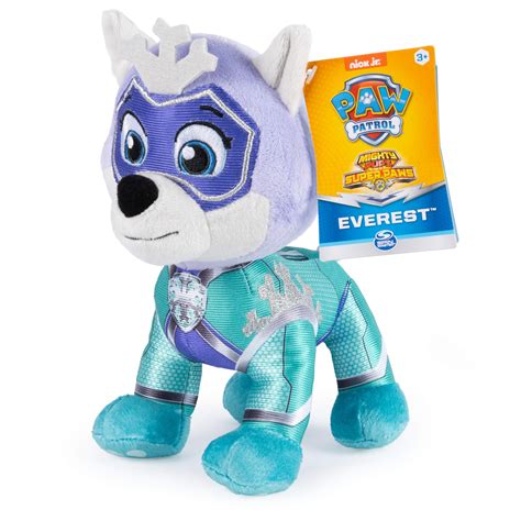 Buy Paw Patrol Mighty Pups Super Paws Everest 8 Inch Plush Online At