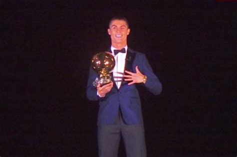 Cristiano Ronaldo Named 2017 Ballon Dor Winner Live Soccer Tv