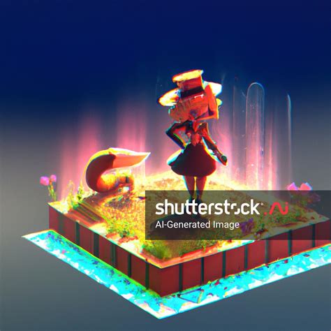 3d Image Human Transformation Into Vulpix Imagem Gerada Por Ia