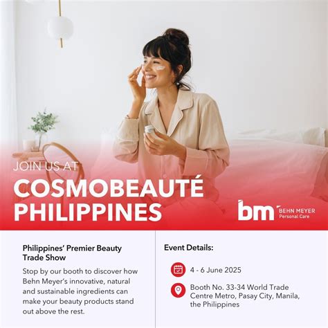 Behn Behn Meyer Will Be Joining Cosmobeauté Philippines Happening On 4 6 June 2025 At The
