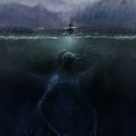 Scary Ocean Monster Rthalassophobia