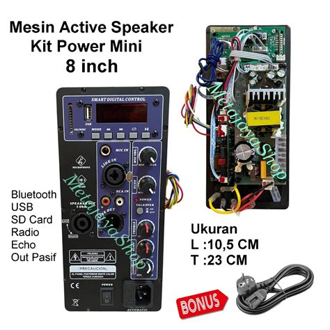 Jual Kit Power Modul Speaker Mesin Active Mini Power Kit Aktif