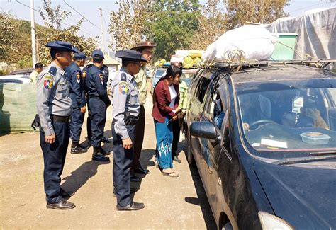 မိုင်းရယ်နယ်တွင် မူးယစ်ဆေးဝါးနှင့် တရားမဝင်ကုန်စည်များ သယ်ဆောင်ခြင်းမရ