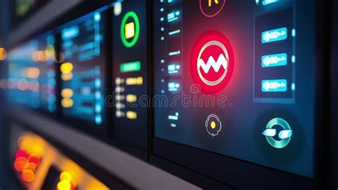 An Image Of An Emergency Notification Panel Close Up Featuring Bold