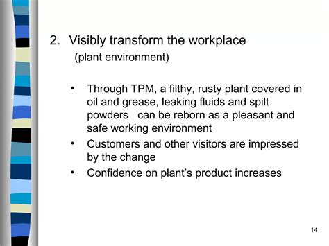 Tpm Principles And Concepts Ppt