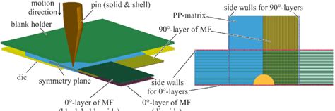 Numerical Setup For Pinning Process Simulation With The Pin P1 Download Scientific Diagram