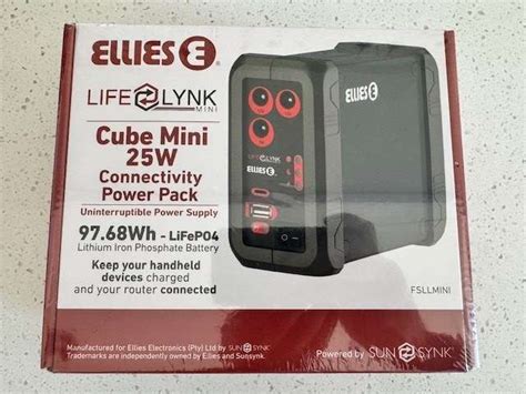 Power Banks Ellies Lifelynk Mini Cube 25w 97 68wh Lifepo4 Power