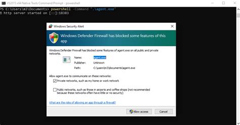 Windows Using Powershell On Command Line To Start A Server With Admin