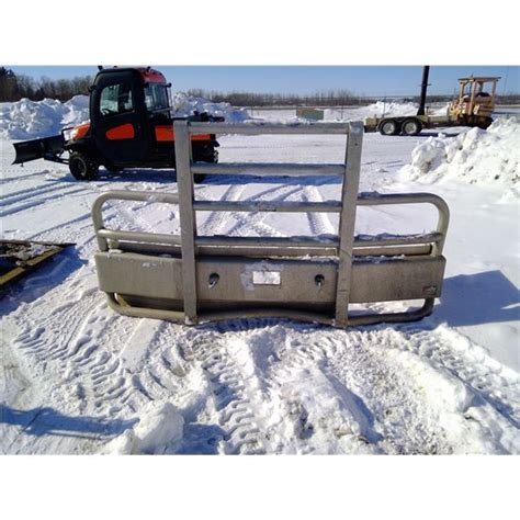 Aluminum Push Bar For Semi Truck 8ft Wide 45ft Tall
