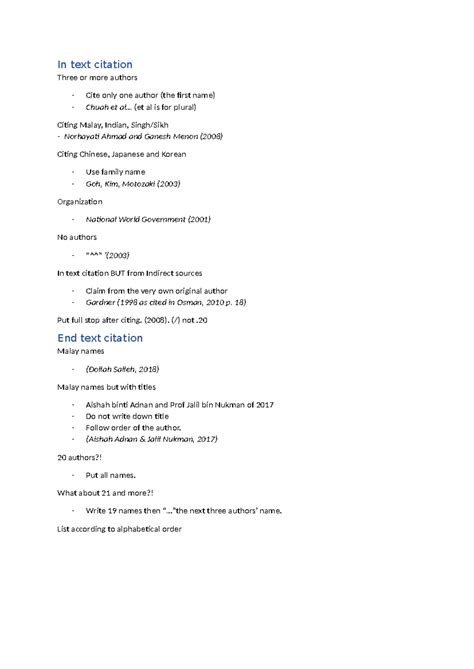 How To Cite Elc081 Little Notes With My Own Words On How You Can Cite Your References In
