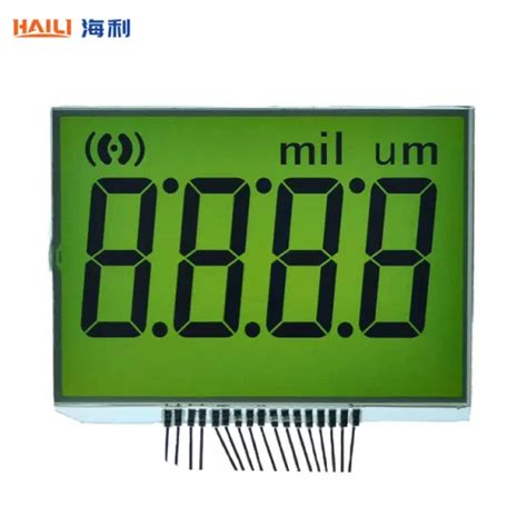 new material custom fstn stn lcd screen 7 segment lcd display 4 digit