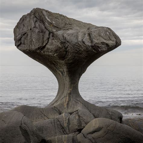 Kannesteinen Natural Stone Formation In Oppedal Norway