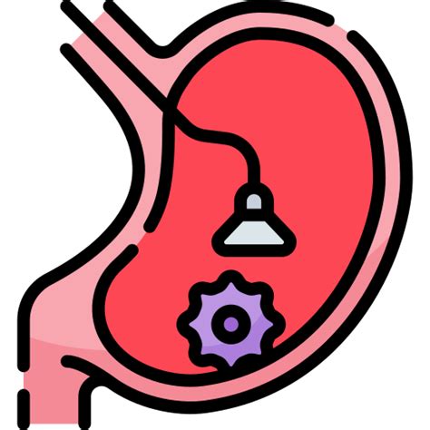 Icono De Endoscopia Special Lineal Color
