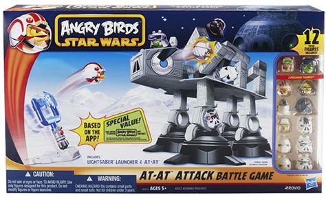 Angry Birds Star Wars At At Attack Battle Game Geekalerts