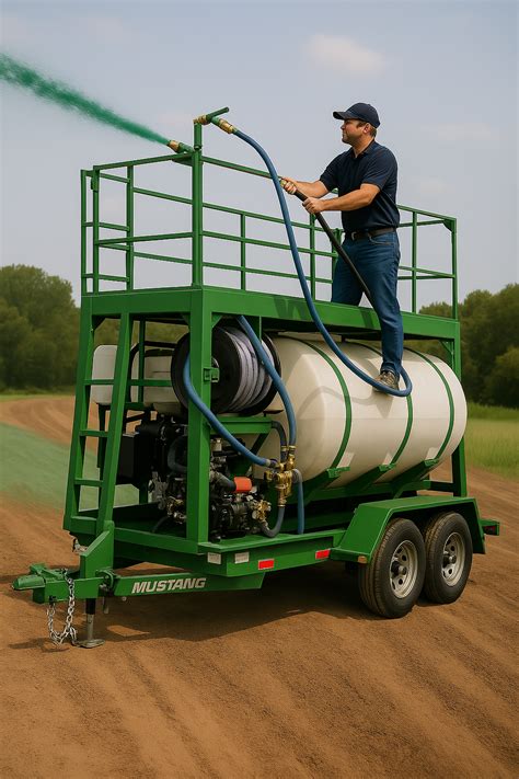 Turbo Turf Heavy Duty Hydroseeder Model Hm 1000 Harv And Hm 1000 Harv