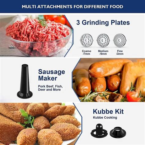 Stainless Steel Commercial Portable Food Processor Kitchen Meat