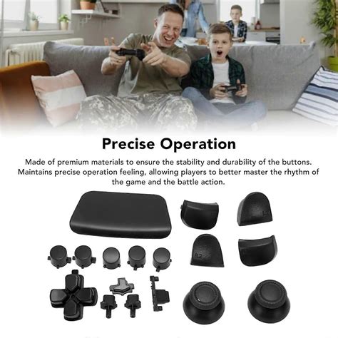 16pcs Game Controller Replacement Buttons For Ps5 Gamepad Replacement