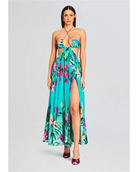 Rococo Sand Ocean Maxi Dress In White Lyst