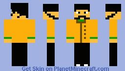 George Harrison The Beatles Yellow Submarine Movie Minecraft Skin