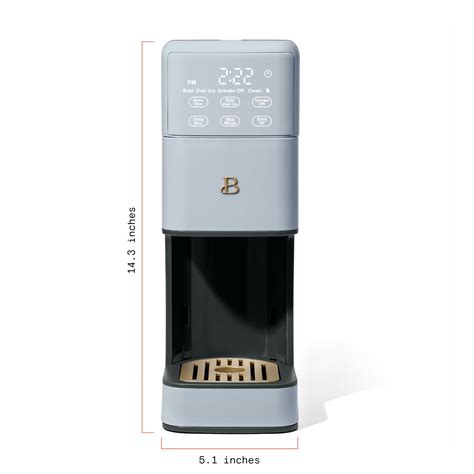 Beautiful Perfect Grind™ Programmable Single Serve Coffee Maker Black
